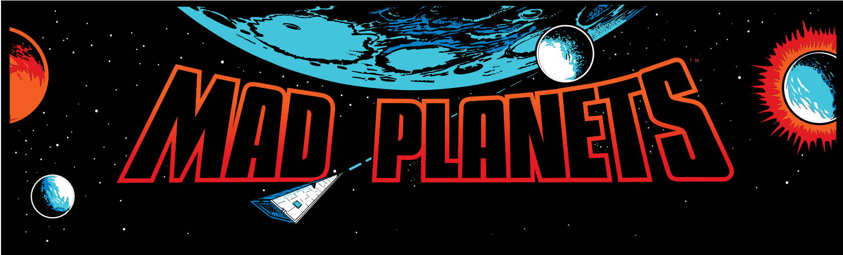 Mad Planets Video Arcade Game